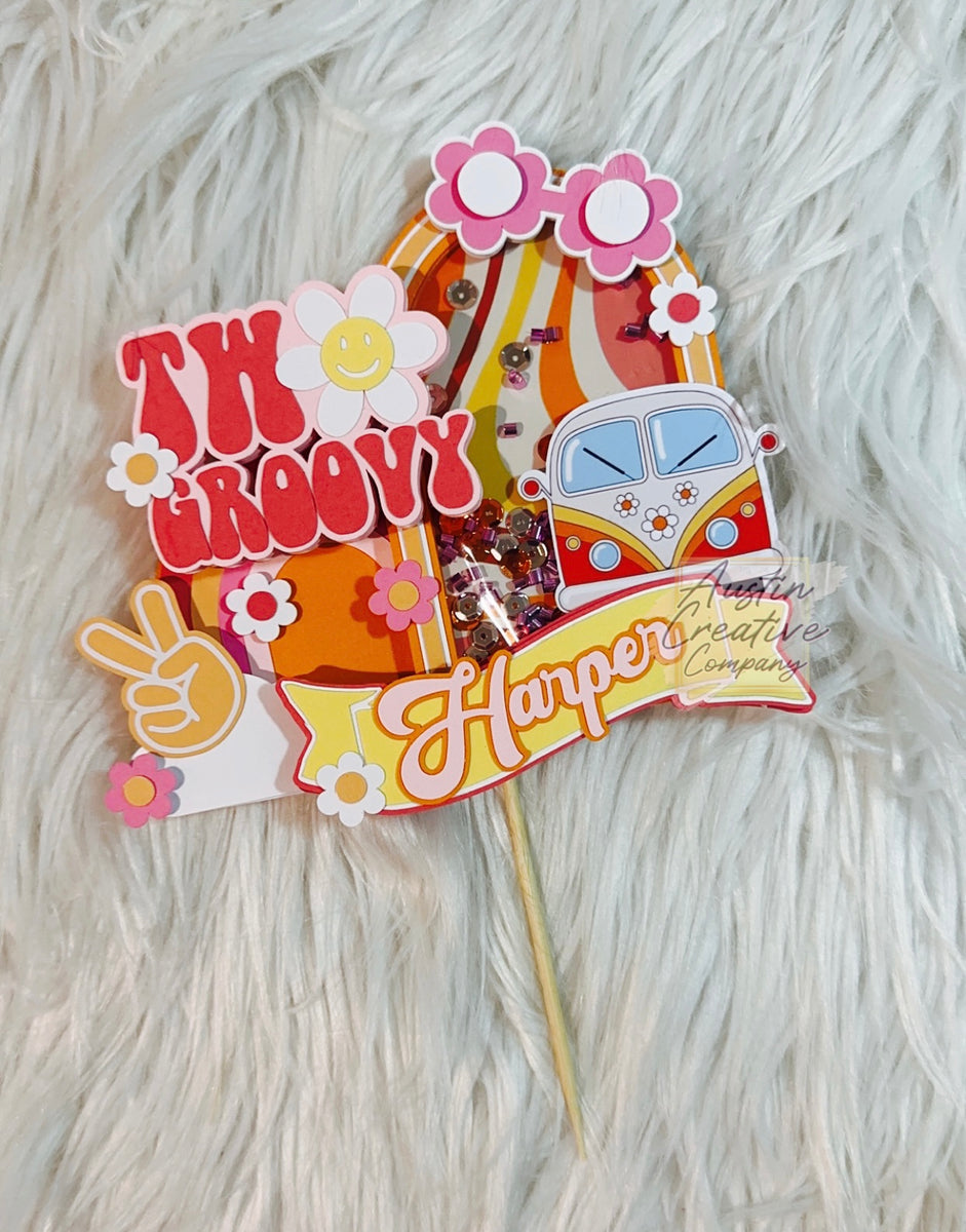 3D Shaker Cake Topper – Austin Creative Co