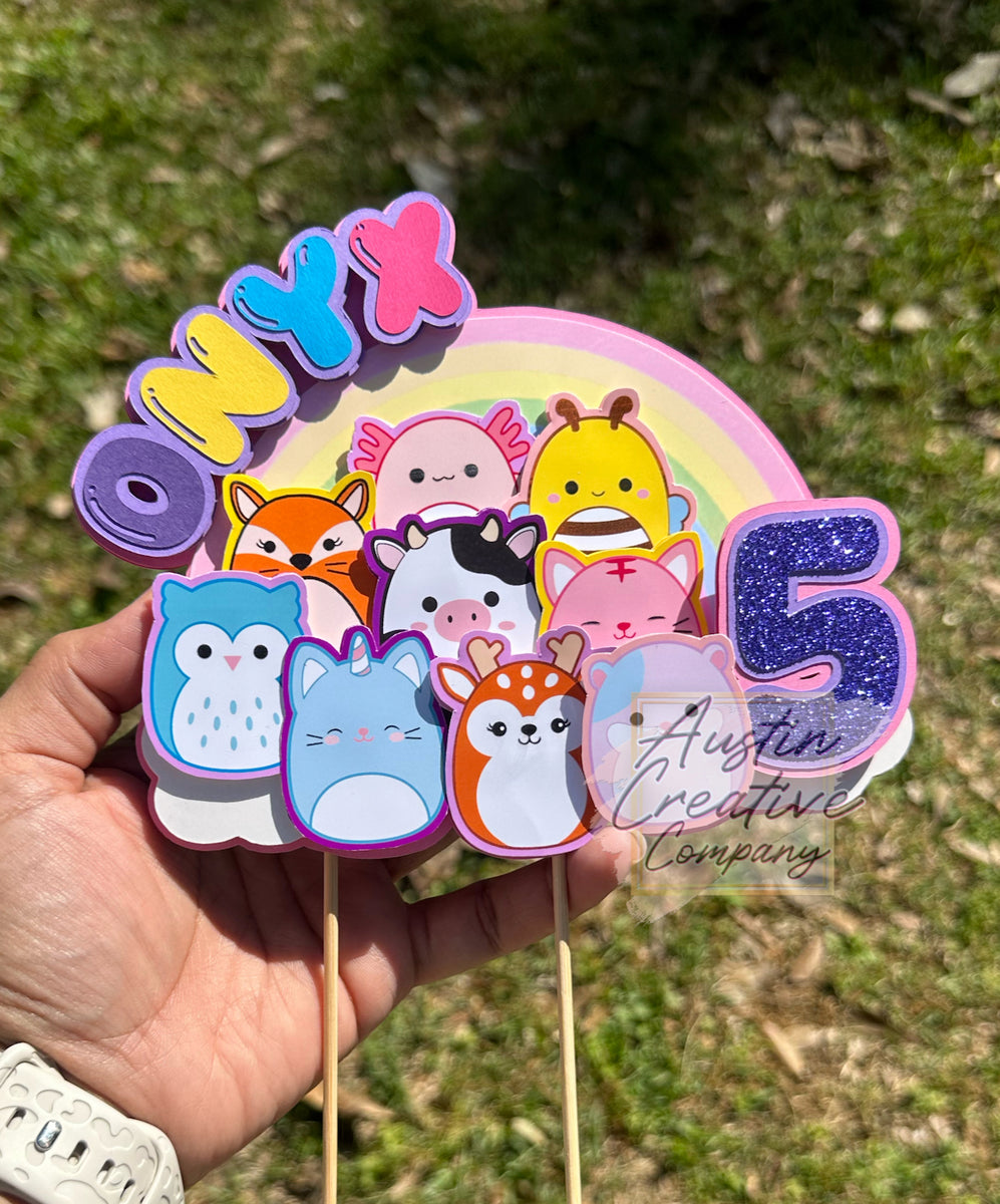 3D Cake Topper – Austin Creative Co